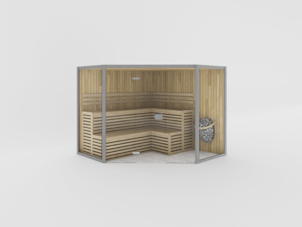 Eira Corner Sauna | Premium Indoor Corner Sauna
